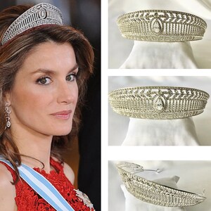 The Prussian Tiara Spanish Royal Tiara Queen Letizia Style Tiara Crown ...