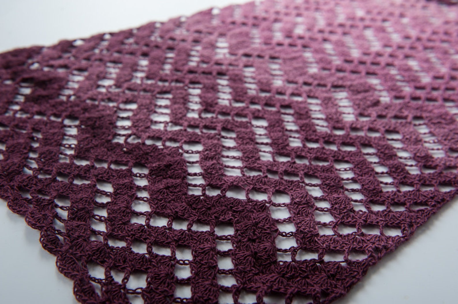 Zigzag-lace - Crochet Pattern (english/french/dutch) - Etsy