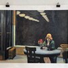 Rare Edward Hopper Automat Painting Official Retrospective Poster 1993 ...