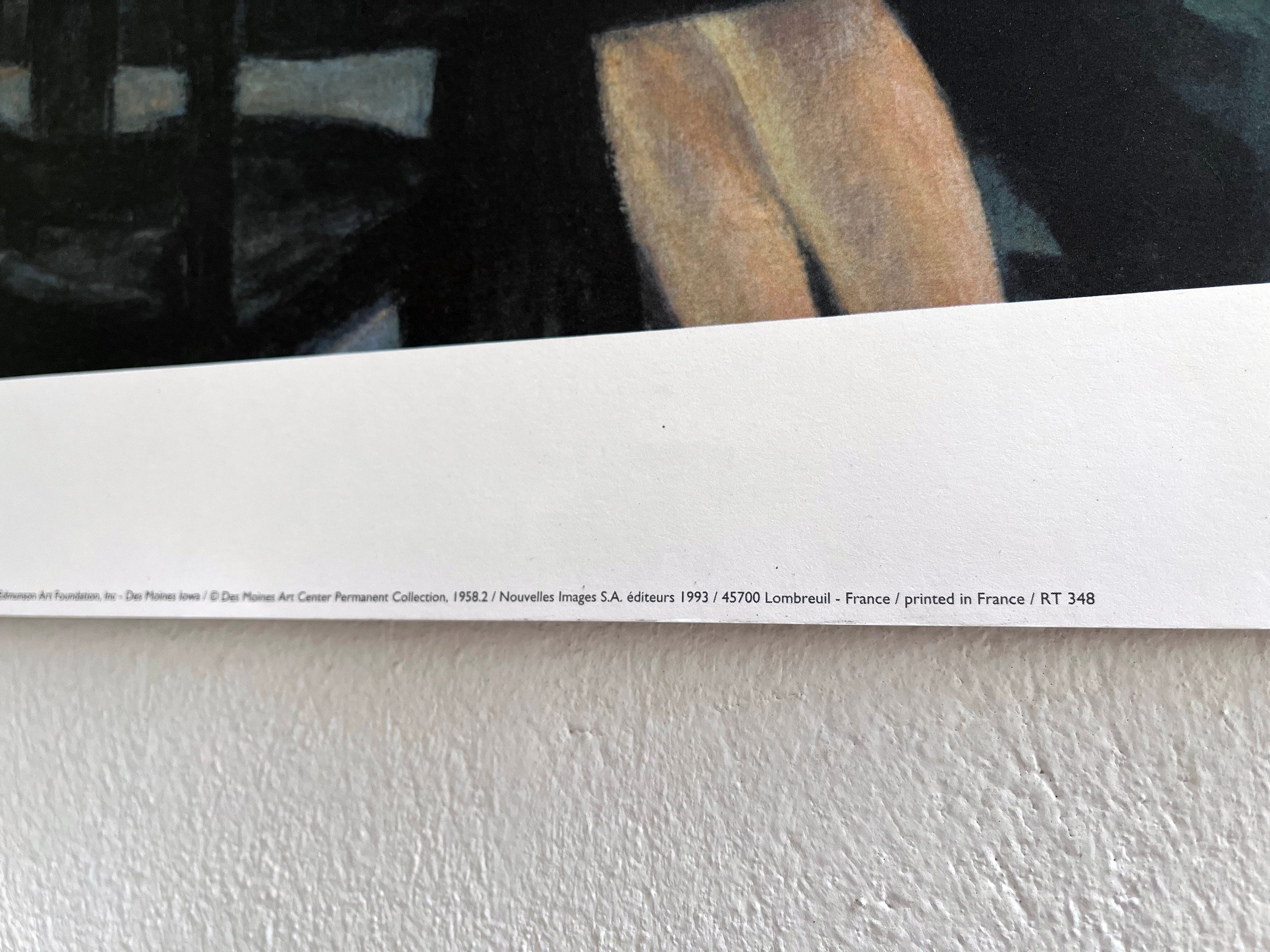 Rare Edward Hopper Automat Painting Official Retrospective - Etsy