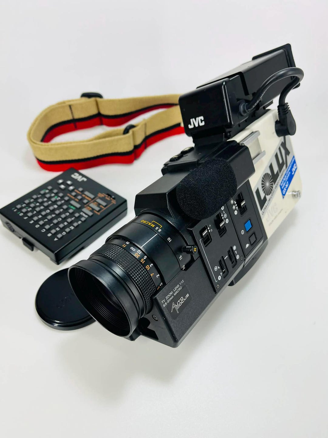 JVC Colour Camera 1980s High End GX N7 1:1.2 8,5 - 51mm Macro Lens Auto ...