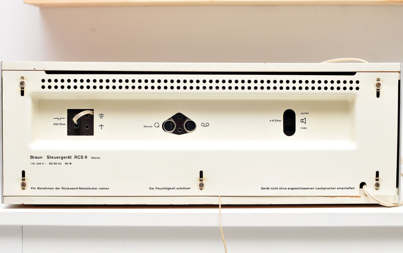 Braun RCS 9 Atelier 3 Dieter Rams Amplifier and Receiver With Speaker ...