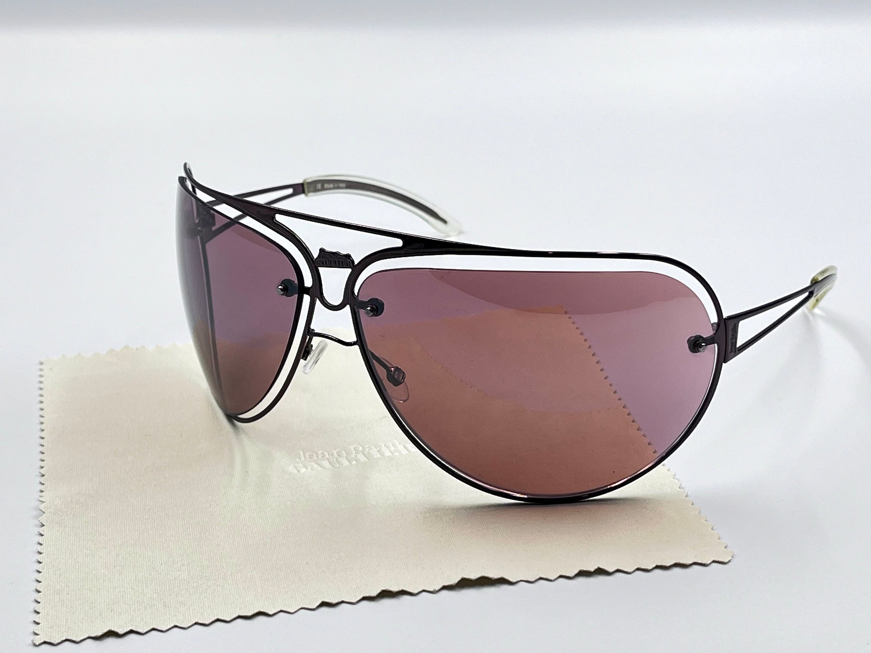 JEAN PAUL GAULTIER Vintage Sunglasses Jpg Nos 90s Sjp 006 Rappers Hip ...