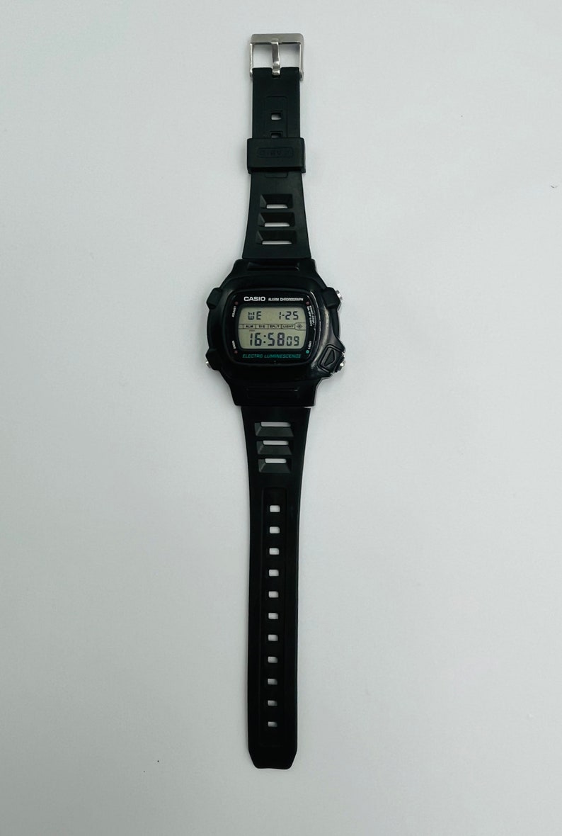Rare CASIO W 740 1189 1980s Pre G Shock Heavy Duty Watch Electro ...