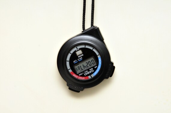 vintage Casio stop watch digital perfect working orde… - Gem