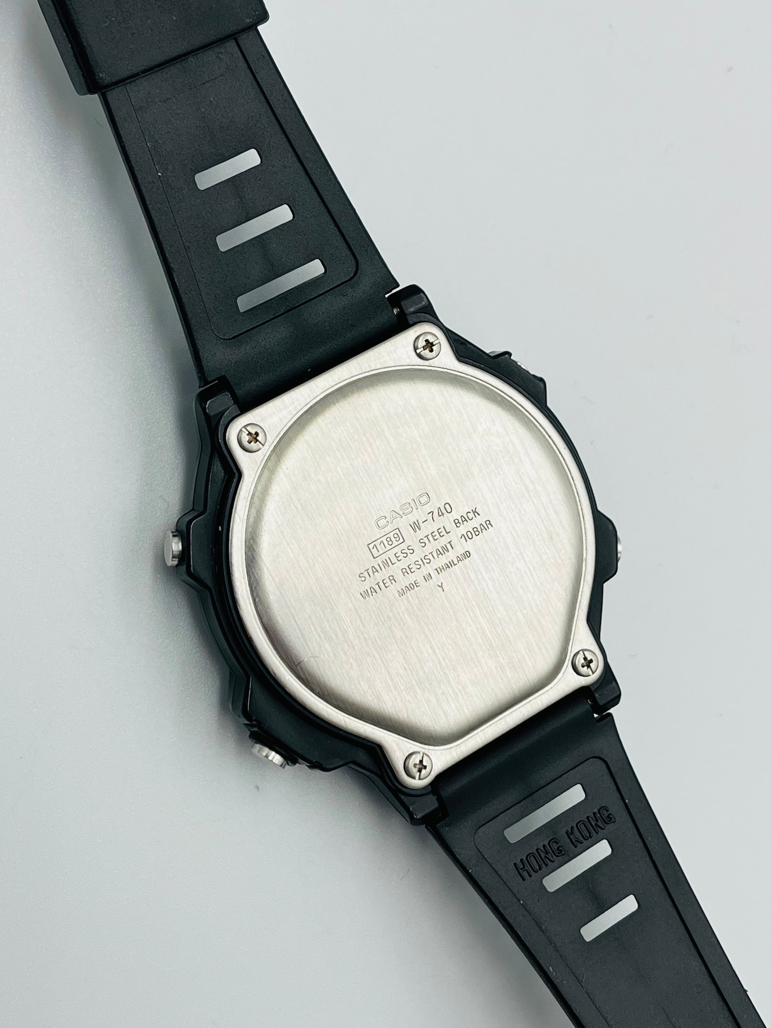 Rare CASIO W 740 1189 1980s Pre G Shock Heavy Duty Watch Electro ...