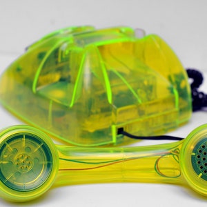 RARE Transparent 1970s Telephone Near Mint Rotary Dutch Delft Telephone ...