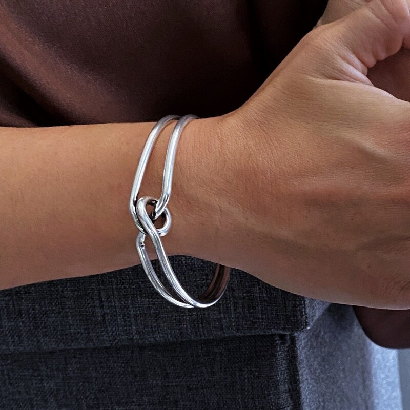 Silver Love Bracelet - Etsy