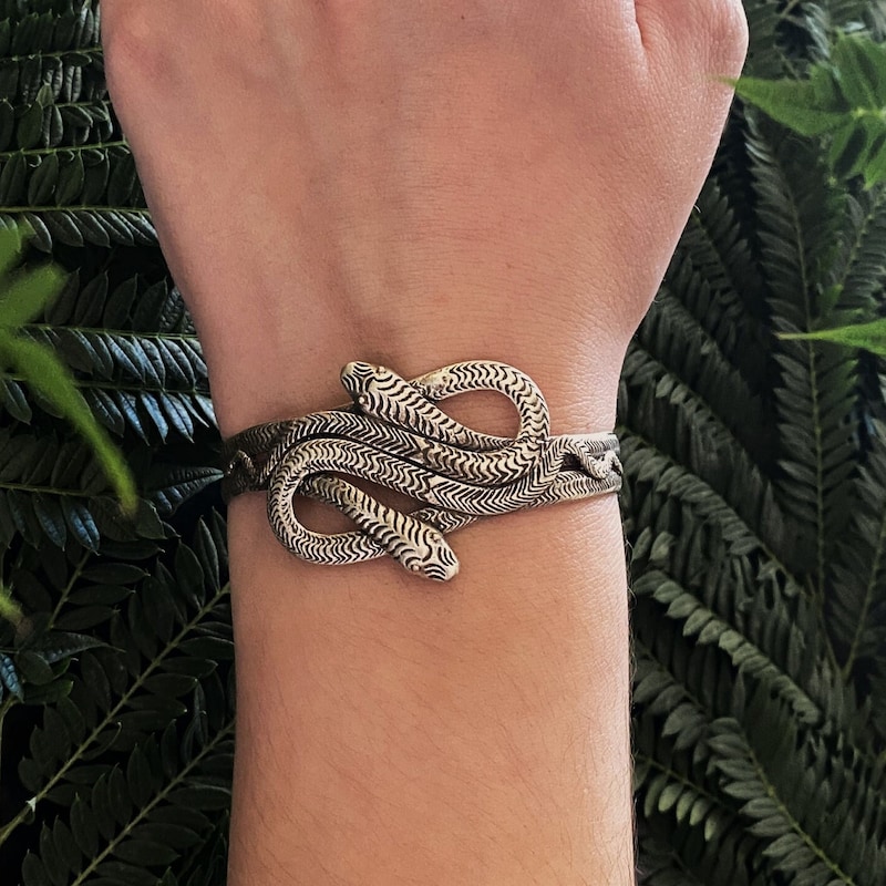 Snake Bracelet - Etsy UK