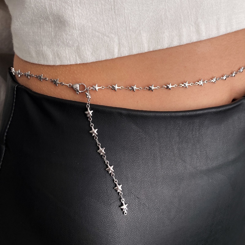 Belly Waist Chain - Etsy