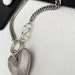 Oversized Heart Cuban Link Chain Necklace, Contemporary S Carabiner ...