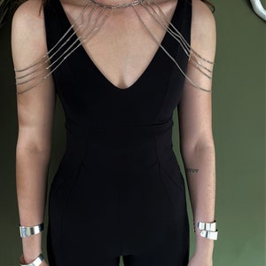 Stainless Steel Shoulder Chain Harness Chain Armor Shoulder - Etsy