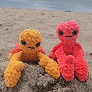 Seagull & Friends Crochet Pattern Pack, Scuttle Seagull, Sebastian Crab ...