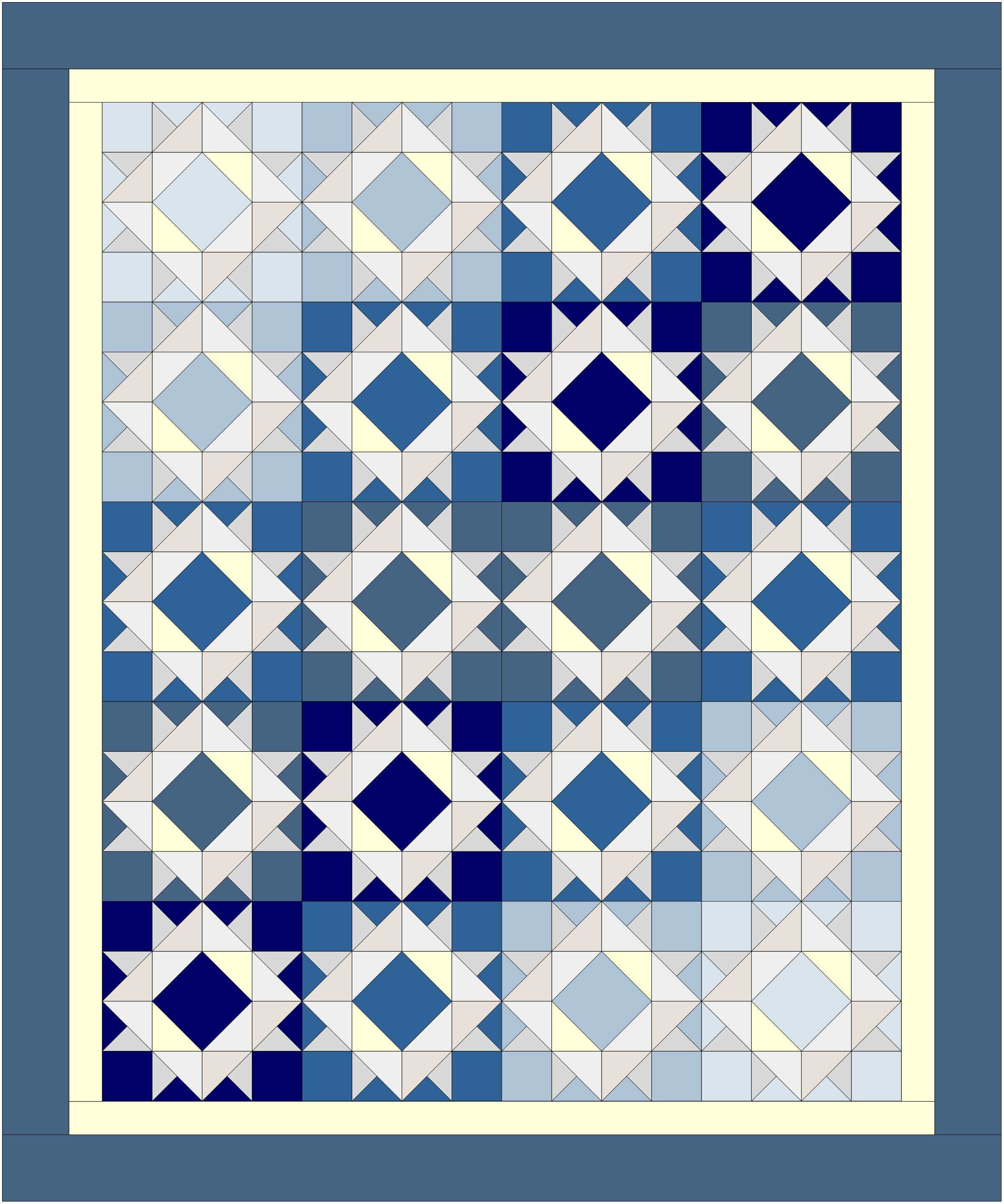 Diamond Stars Quilt Pattern PDF Download Modern Quilt - Etsy