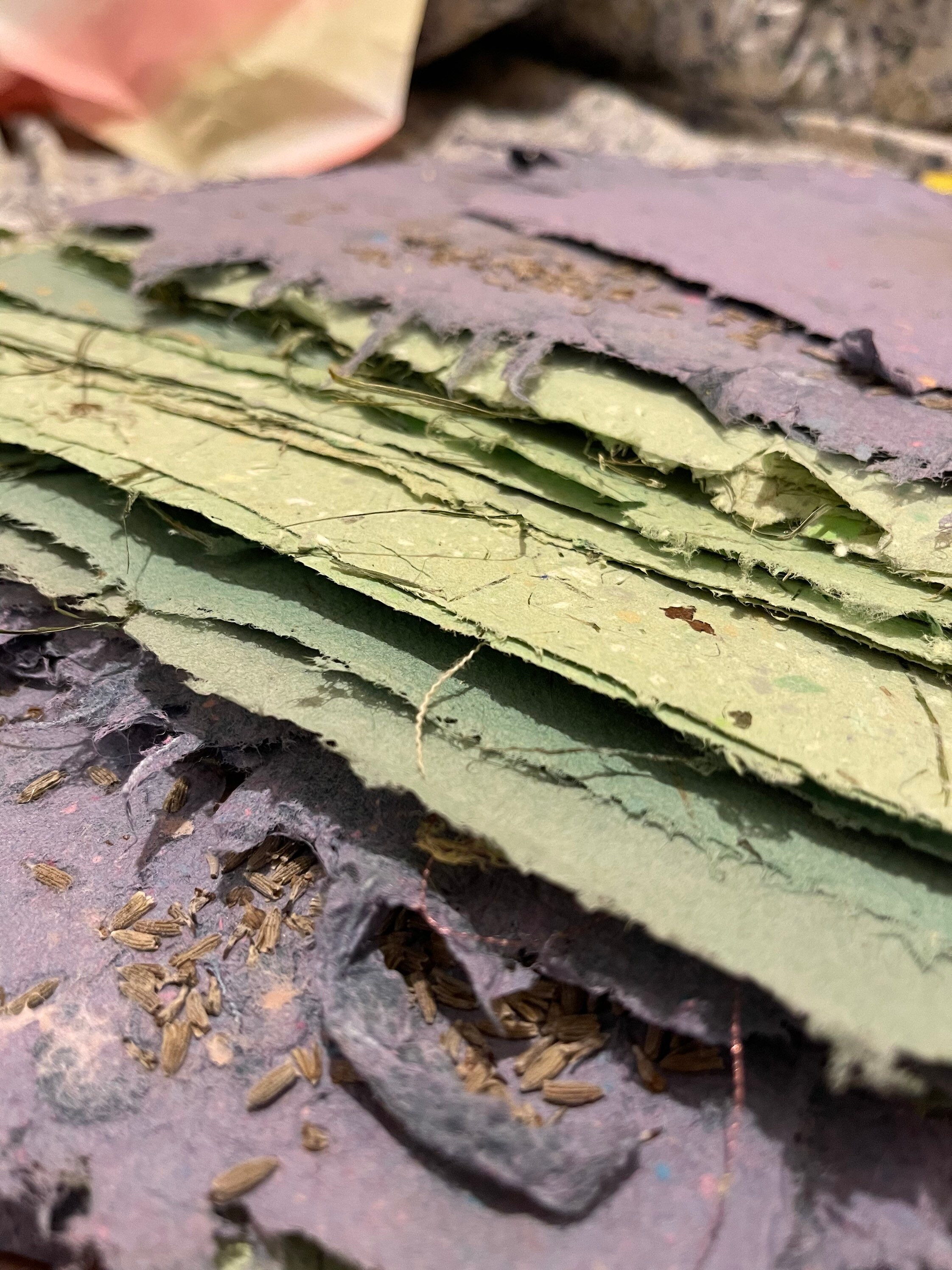 Handmade Paper, Pack of 10 - Etsy