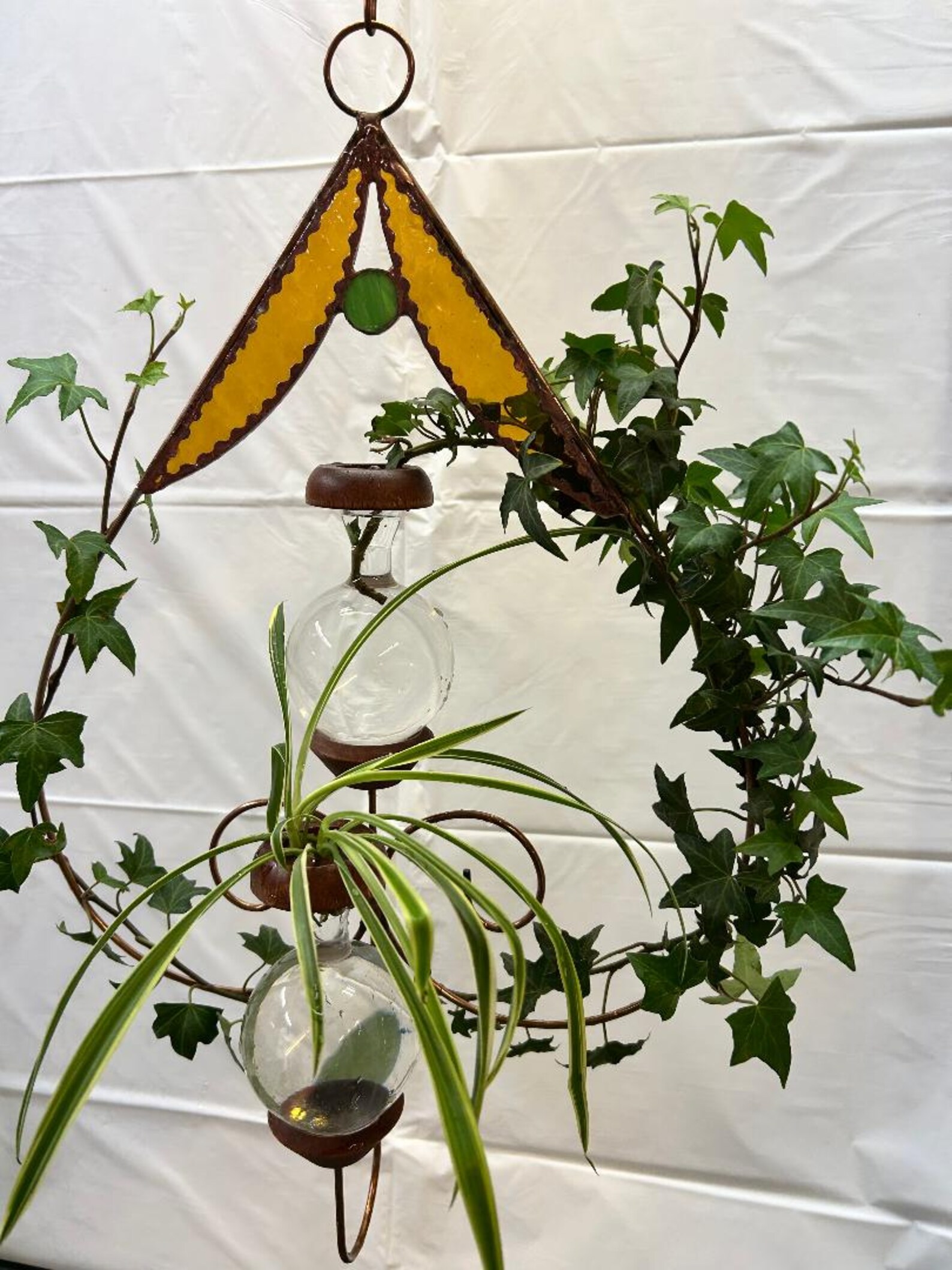 Stained Glass Plant Rooter Double Spade Style. Propagation Station ...