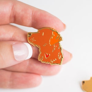 Labrador Dog Enamel Pin Badge Choice of Breed Colour | Etsy