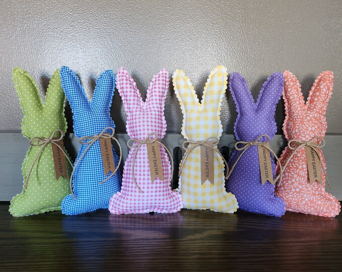 Fabric Easter Bunnies - Etsy