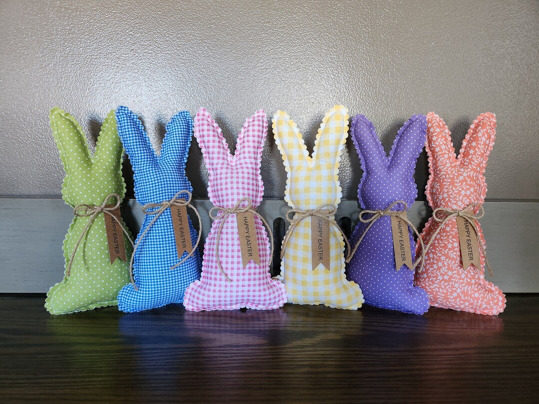 Fabric Easter Bunnies - Etsy