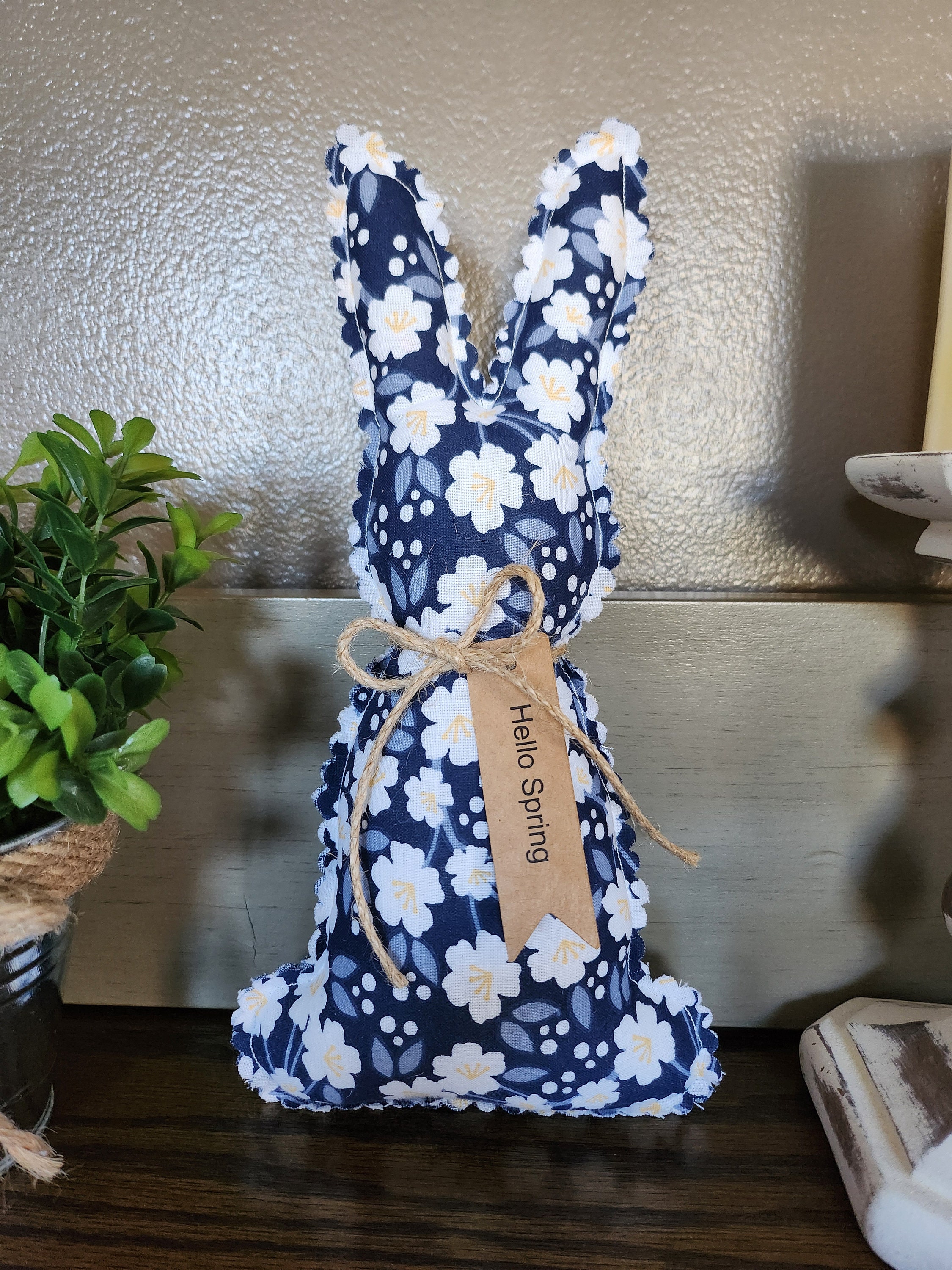 Fabric Easter Bunnies - Etsy