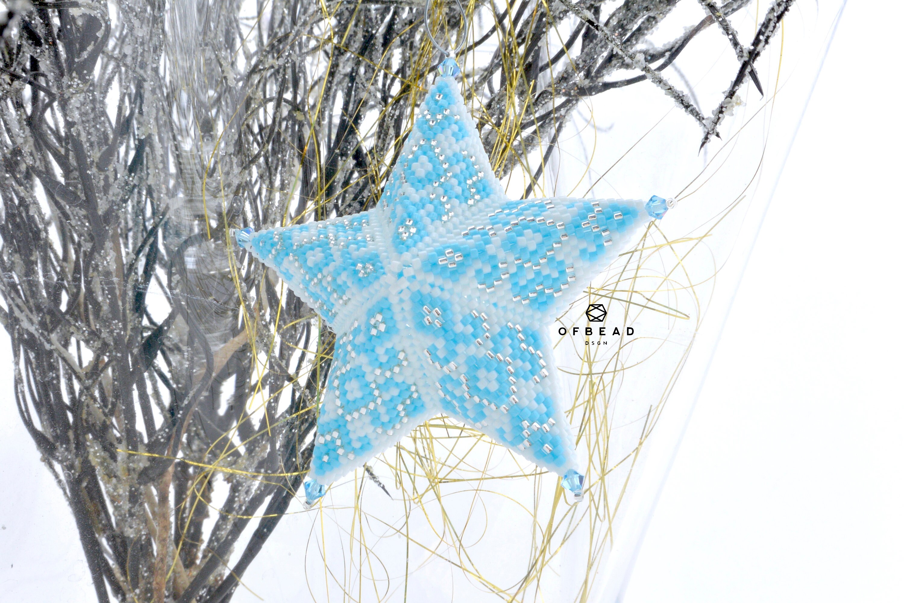 3D Star Tutorial - Winter Flower, PDF - Etsy
