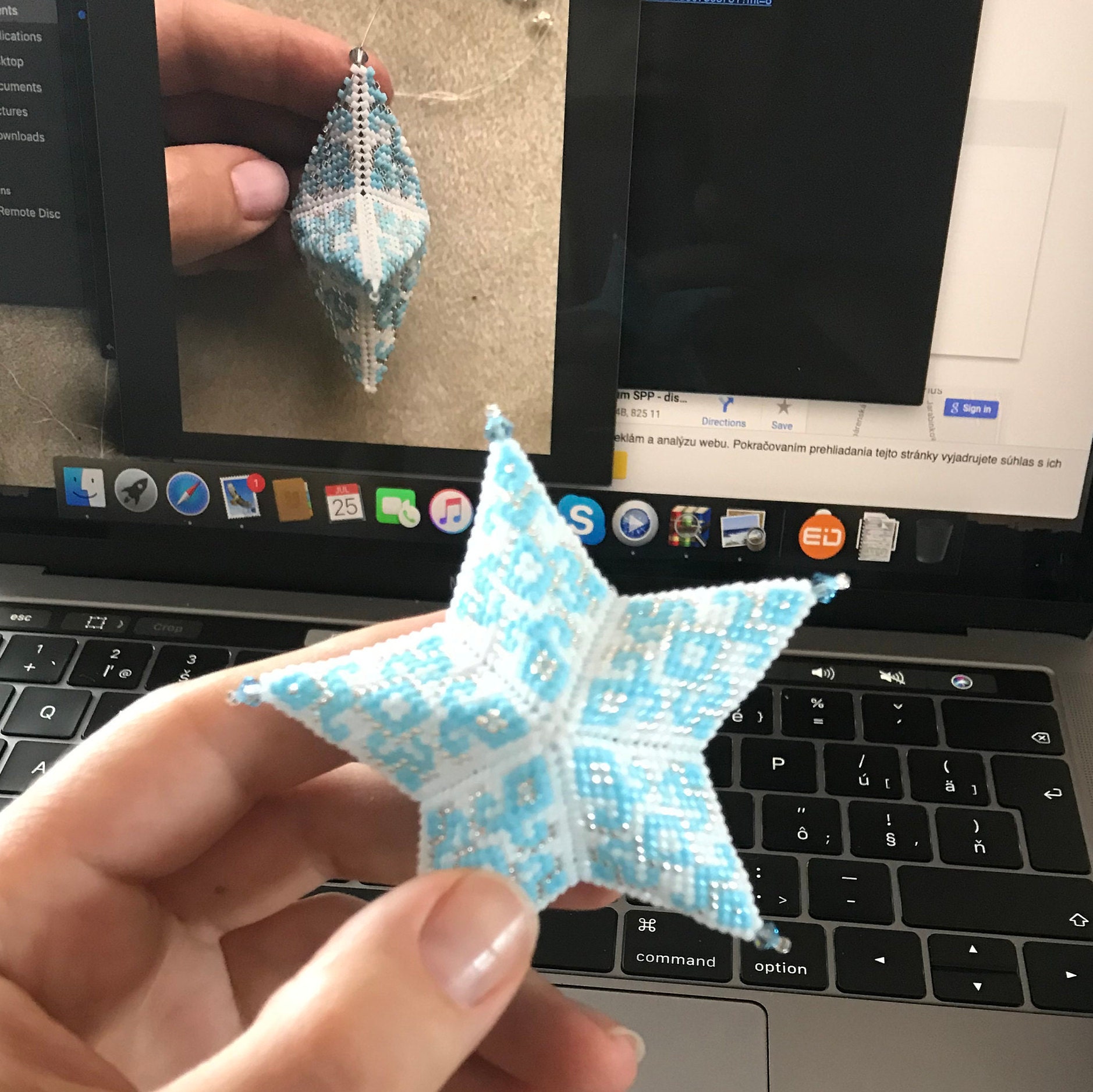 3D Star Tutorial - Winter Flower, PDF - Etsy