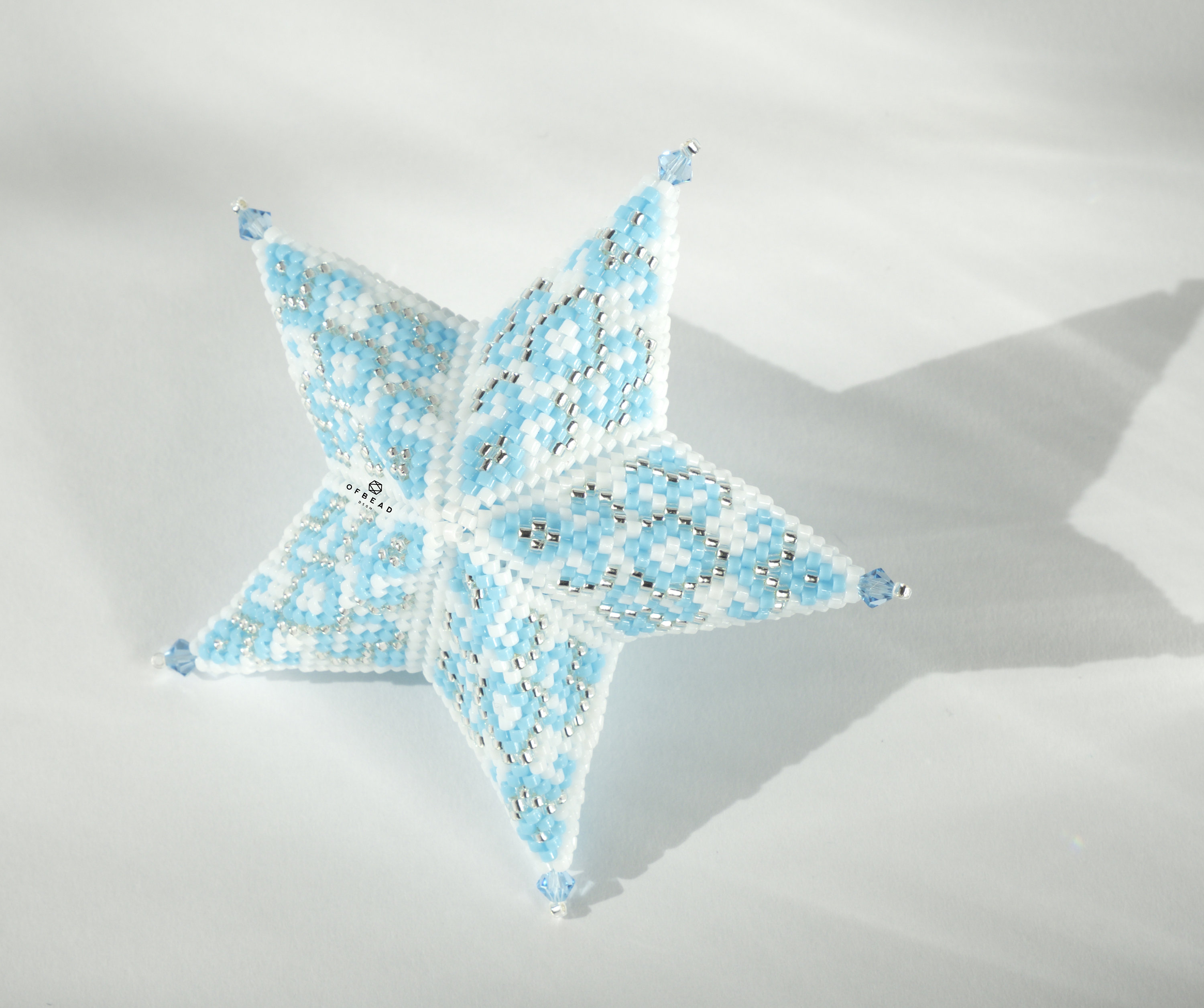 3D Star Tutorial - Winter Flower, PDF - Etsy