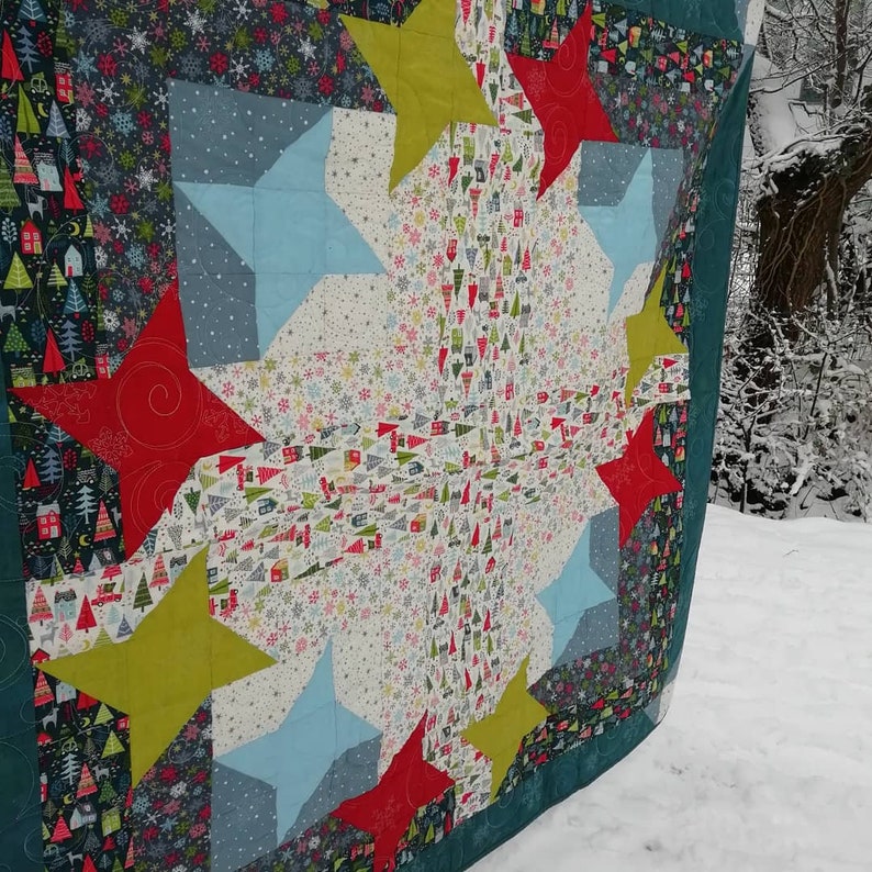 Circle of Friends - Patchwork Quilt Pattern Instructions - Pdf Digital ...