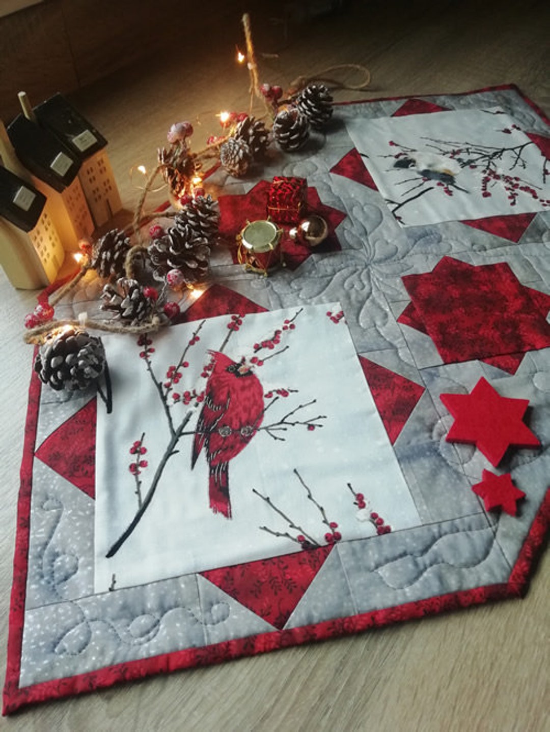 Star Gazing - Christmas Table Centre Instructions - PDF Download - Etsy