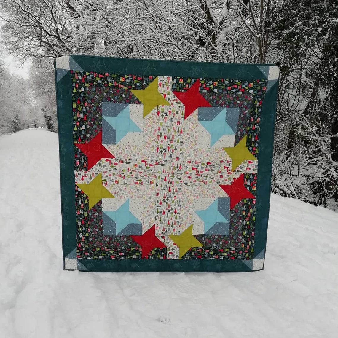 Circle of Friends - Patchwork Quilt Pattern Instructions - Pdf Digital ...