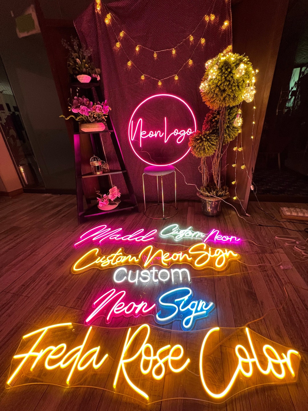 Custom Neon Sign | Aesthetic Neon Signs | Neon Sign | Wedding Neon Sign ...