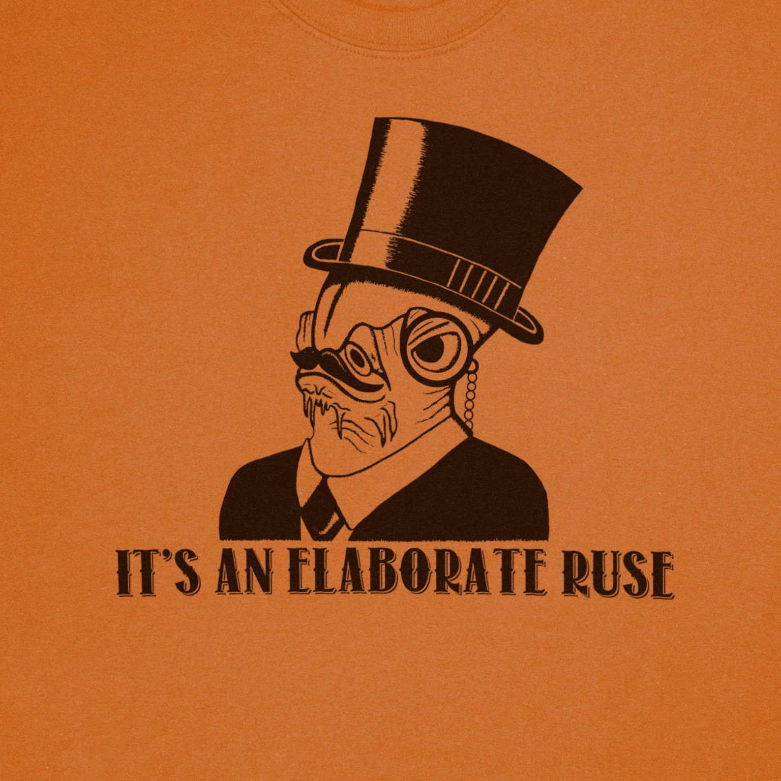 It's an Elaborate Ruse Star Wars Admiral Ackbar - Etsy