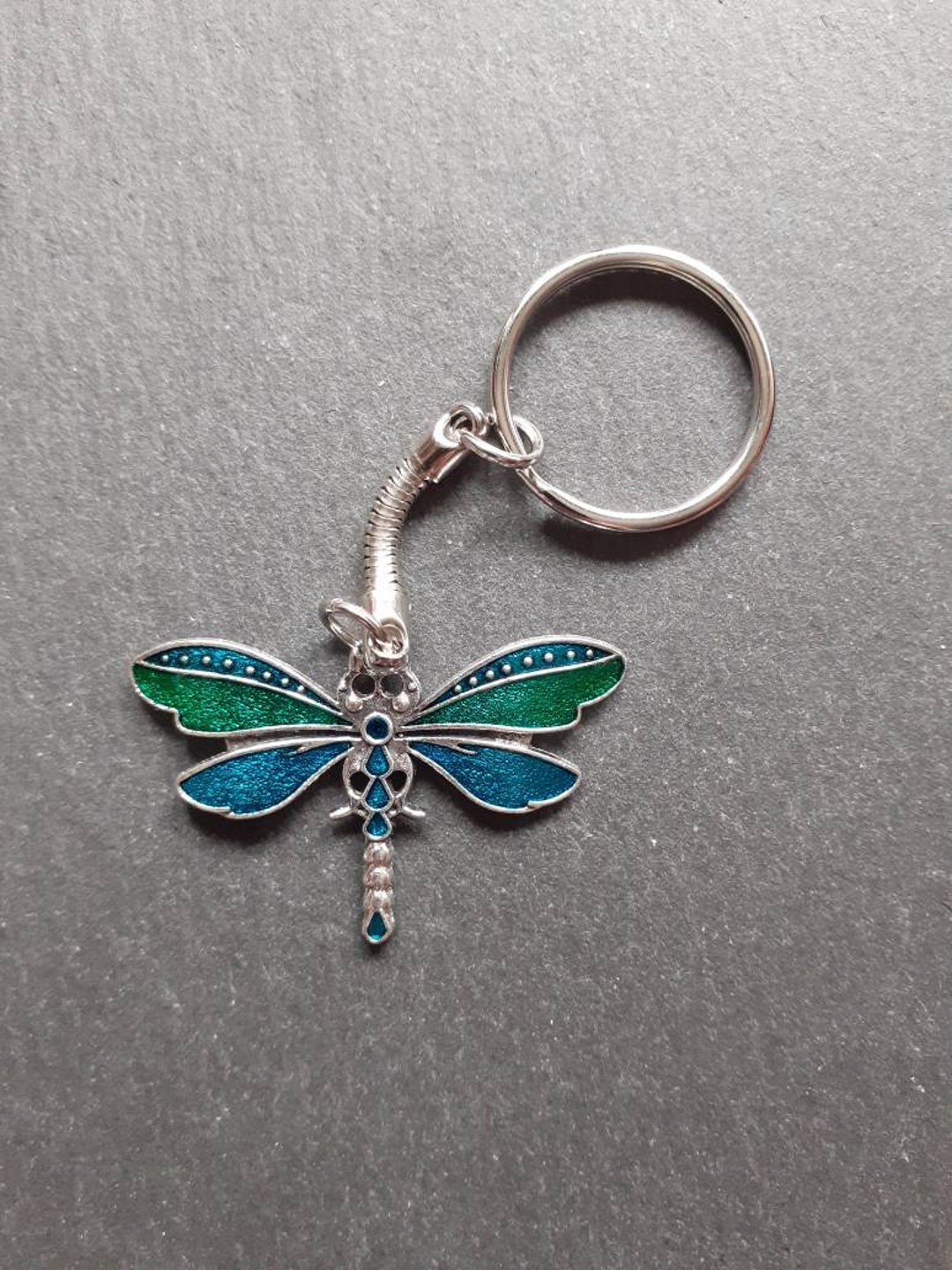 Dragonfly Keyring for Car Keys Dragonfly Gifts for Women - Etsy UK