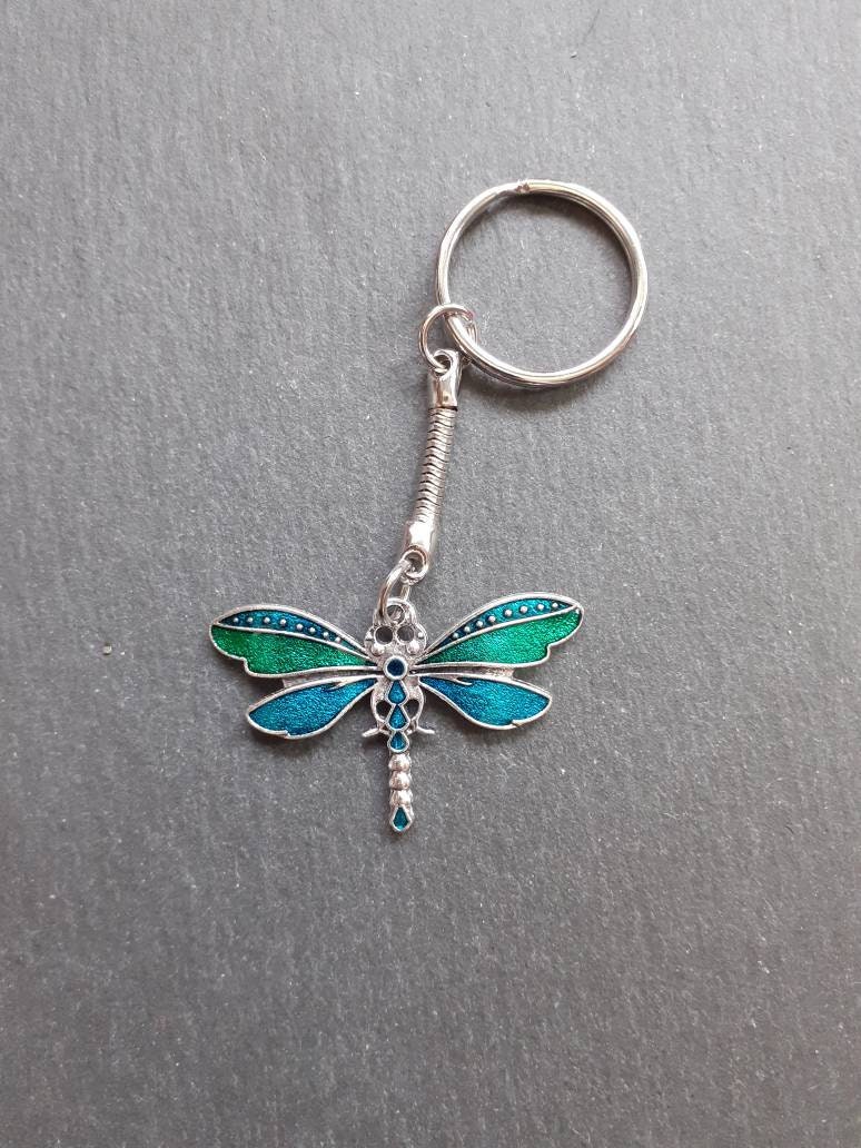 Dragonfly Keyring for Car Keys Dragonfly Gifts for Women - Etsy UK