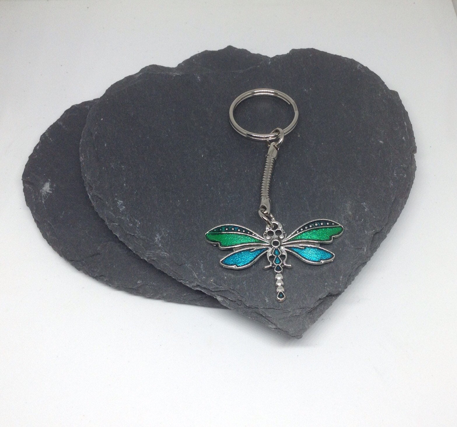 Dragonfly Keyring for Car Keys Dragonfly Gifts for Women - Etsy UK