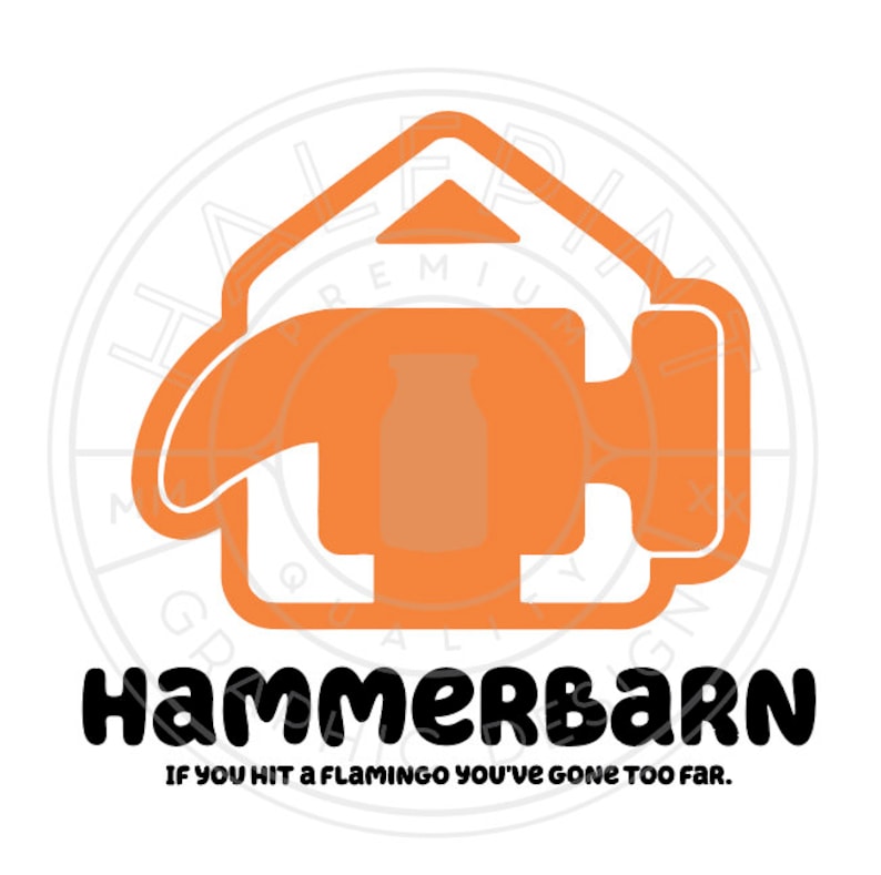 Hammerbarn bluey Sticker - Etsy