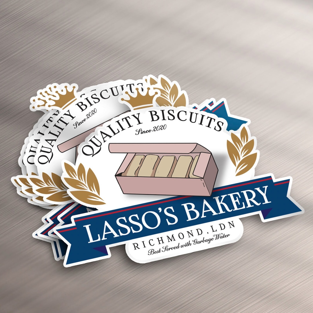 Lasso's Bakery ted Lasso Sticker - Etsy
