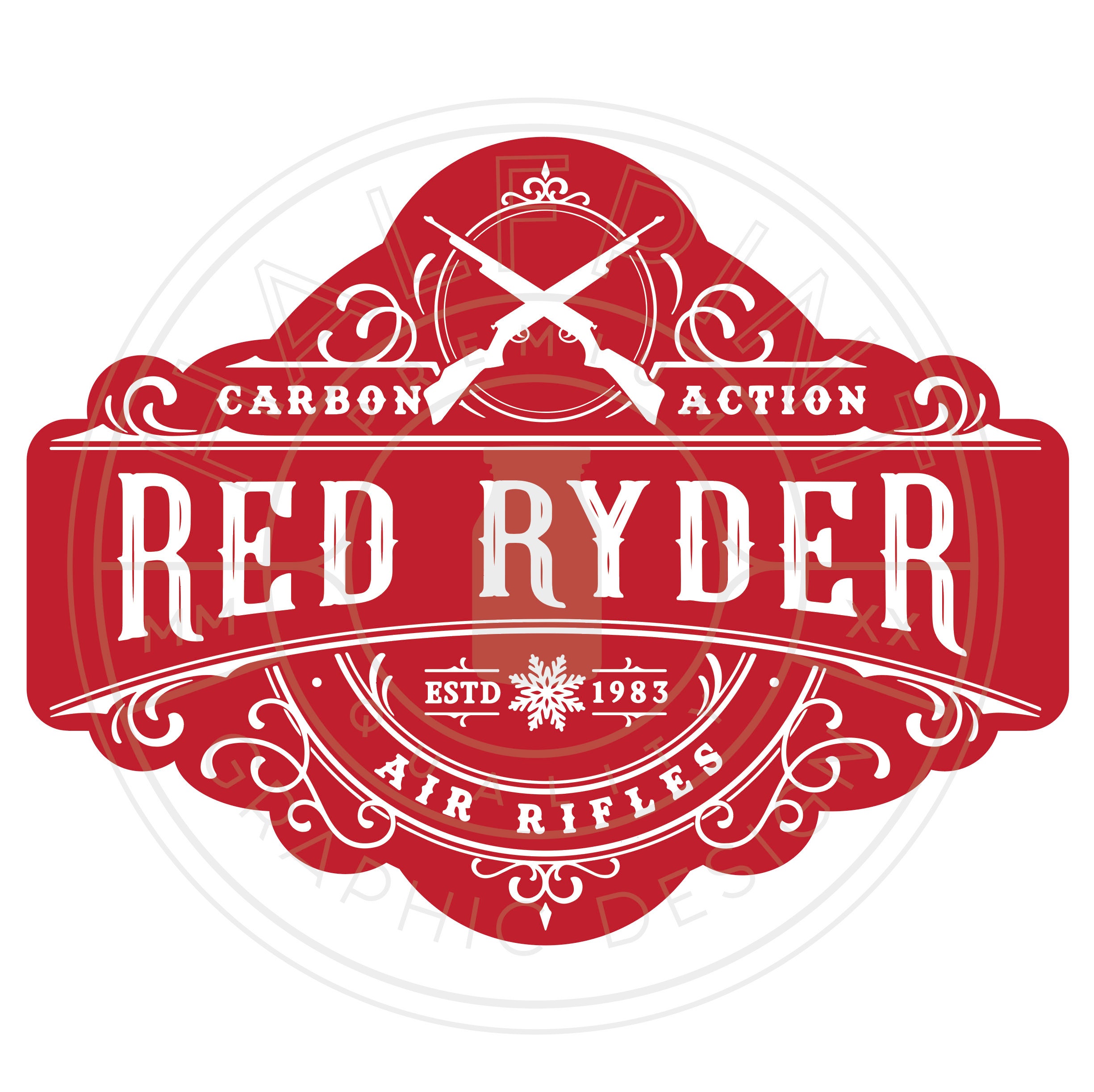 Red Ryder A Christmas Story Sticker - Etsy