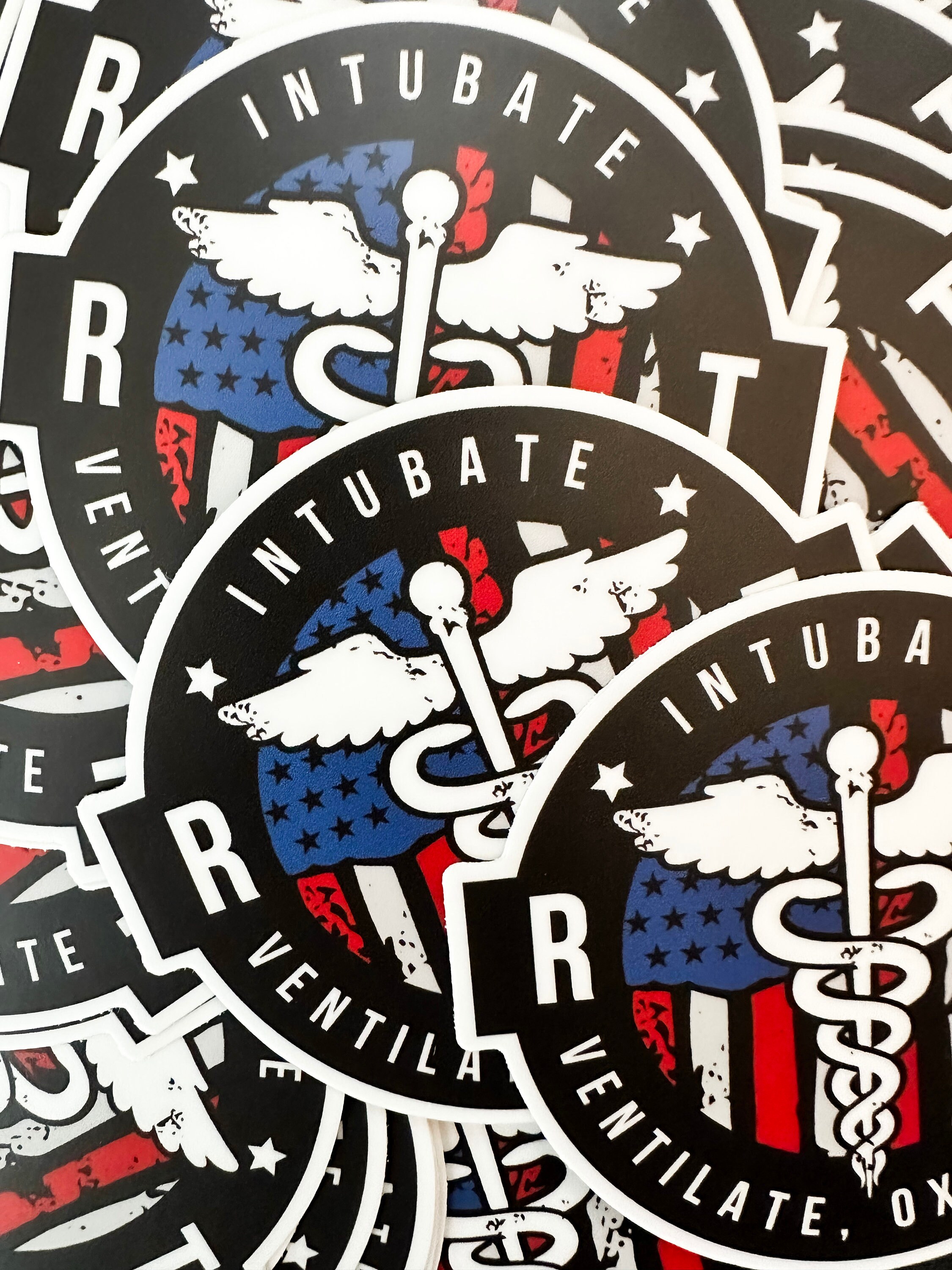 Respiratory Therapist - American Flag Sticker - Etsy
