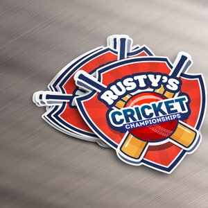 Rusty's Cricket Championships bluey Sticker - Etsy