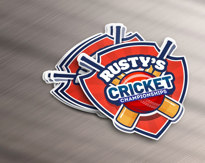 Rusty's Cricket Championships (bluey) Sticker - Etsy