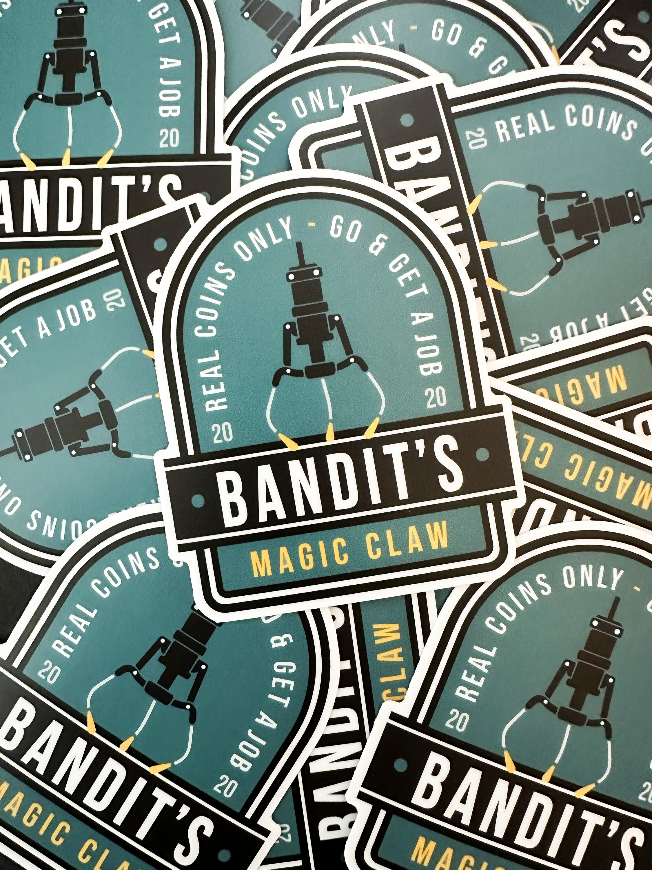Bandit's Magic Claw bluey Sticker - Etsy