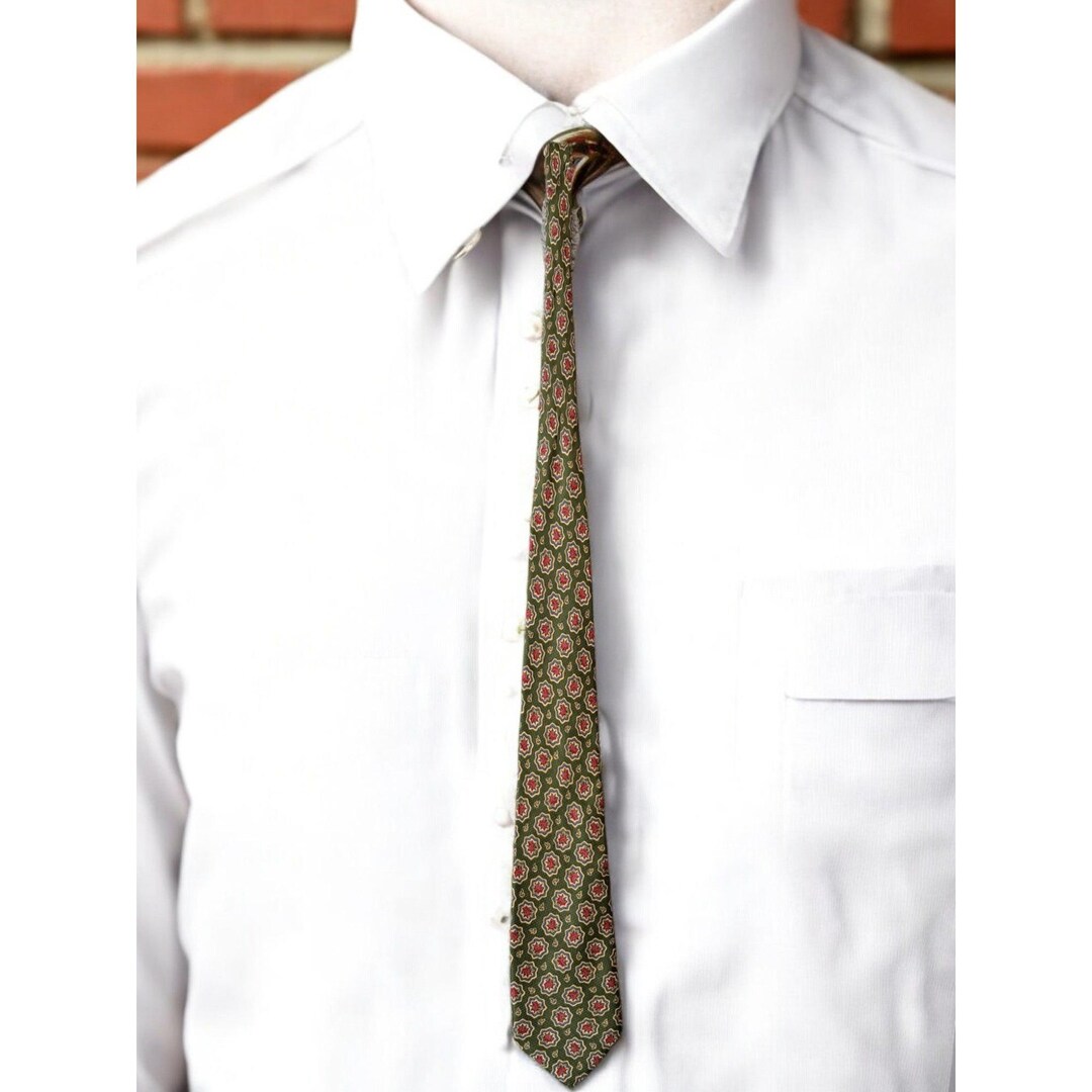 Vintage 1970s Italian 100% Silk Tie—vismara 1880 Milano - Etsy