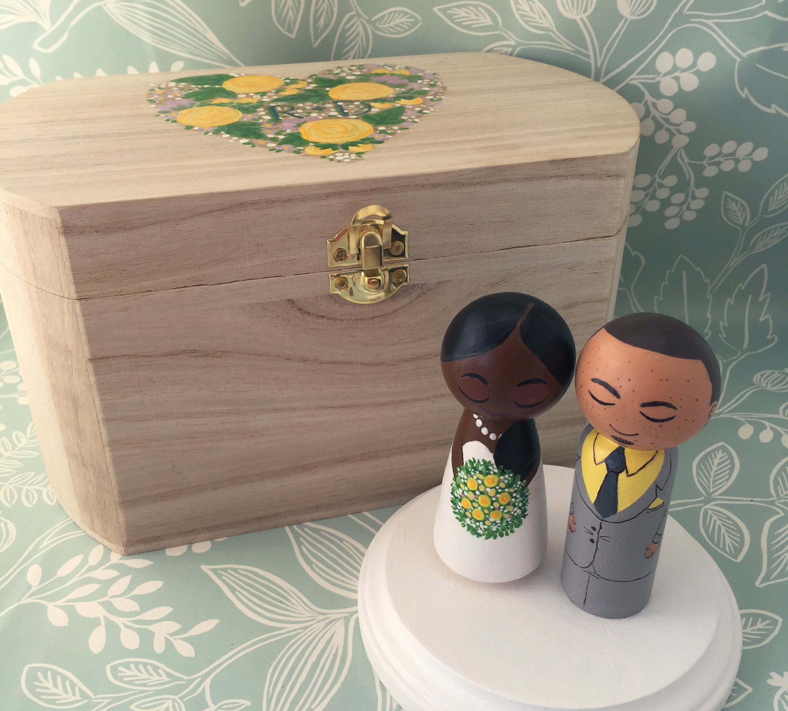 Custom Handmade Wedding Cake Topper and Keepsake Hand - Etsy