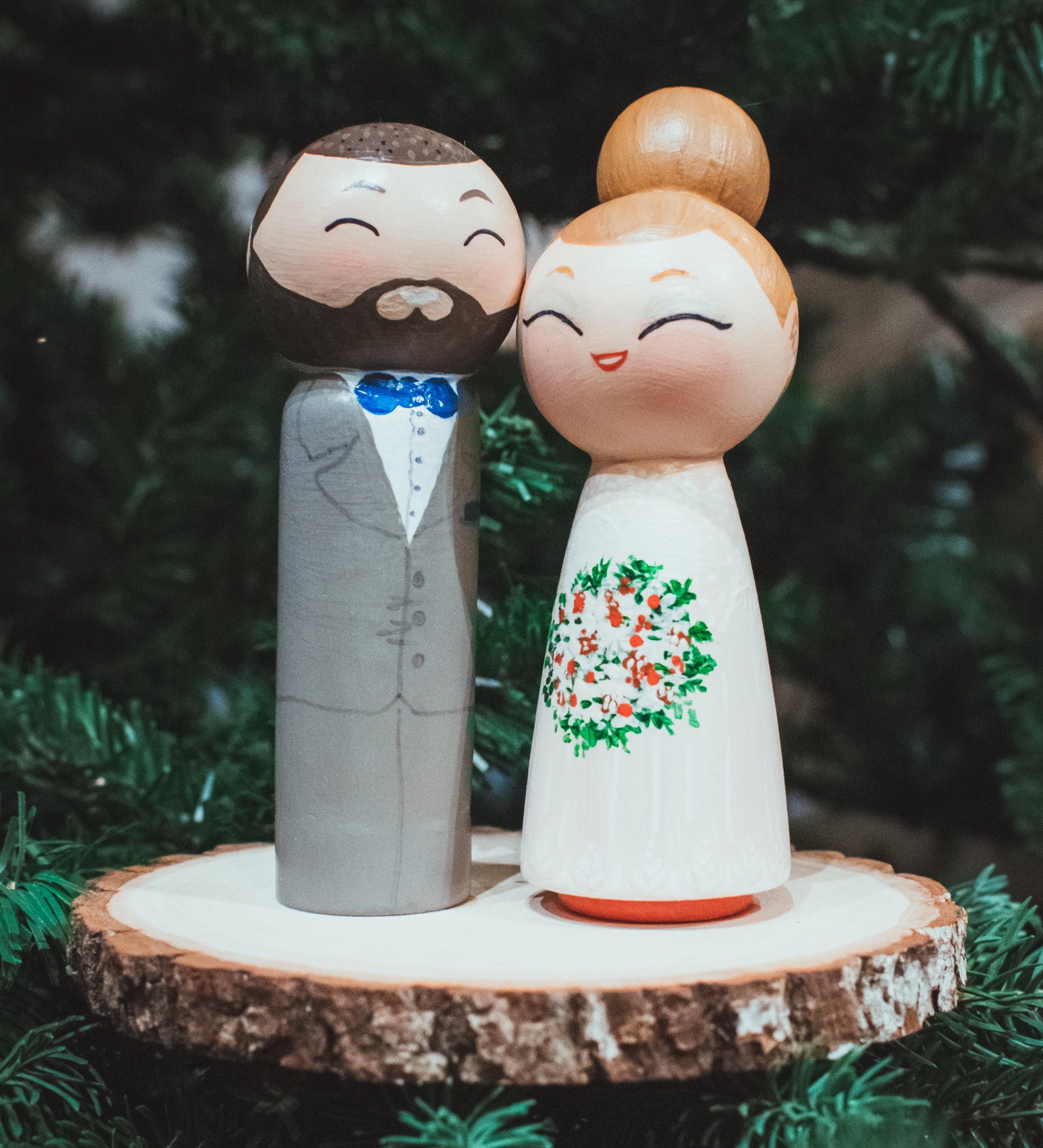 Custom Handmade Wedding Cake Topper and Keepsake Hand - Etsy