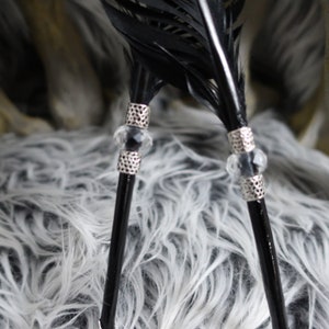 Feather Quill Ball Point PEN Ravens Wing FACETED CRYSTAL Guestbook - Etsy