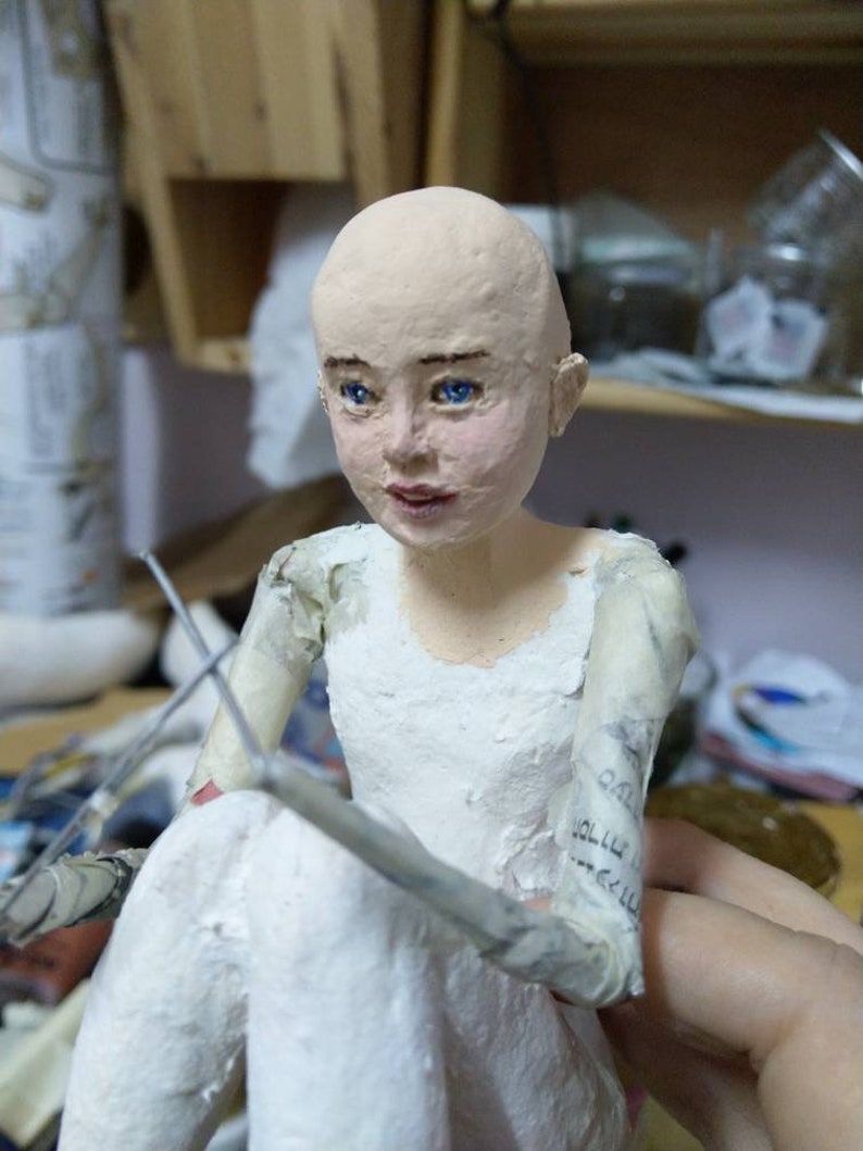 Custom Figure of a Young Girl - Etsy