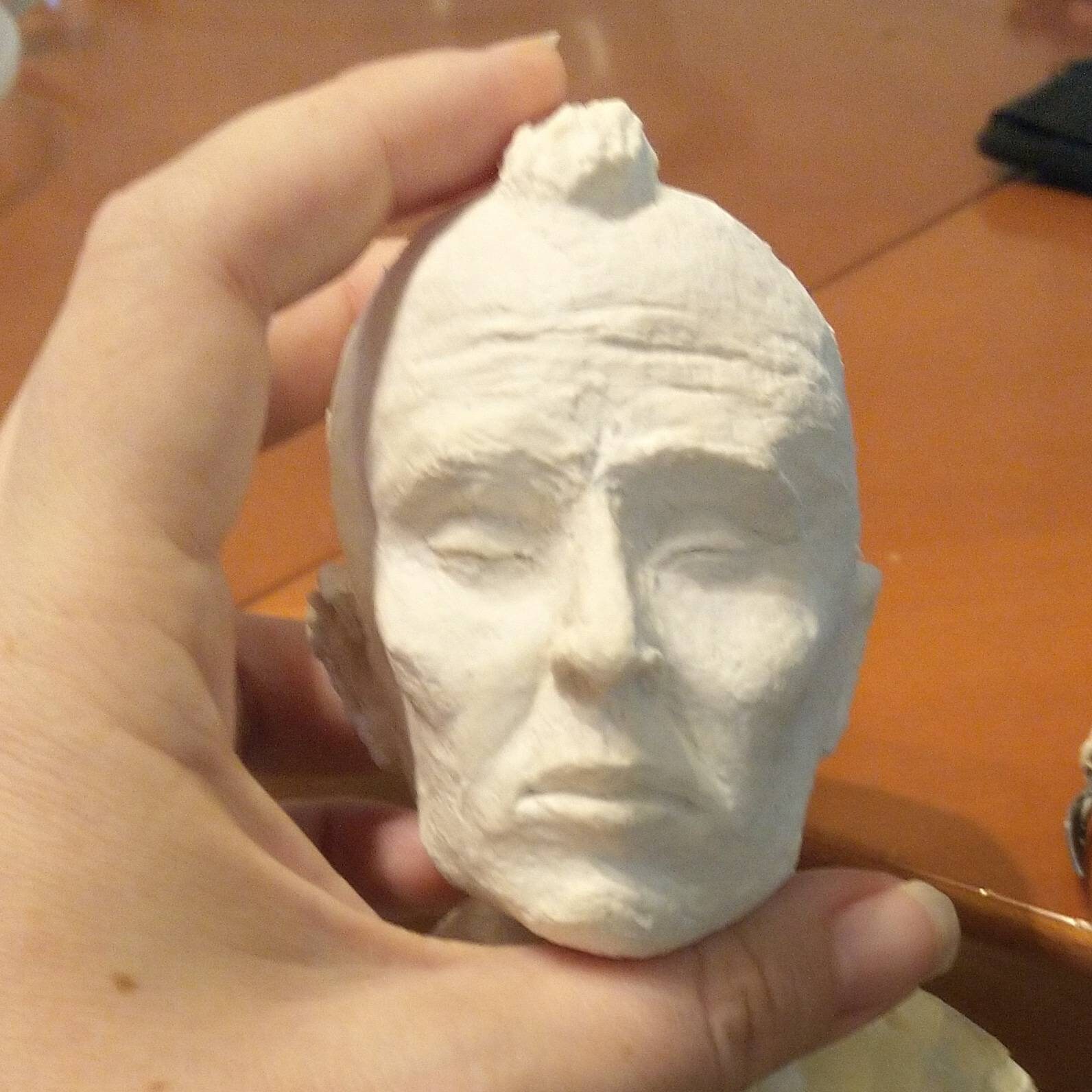 Paper Mache Man Bust - Etsy