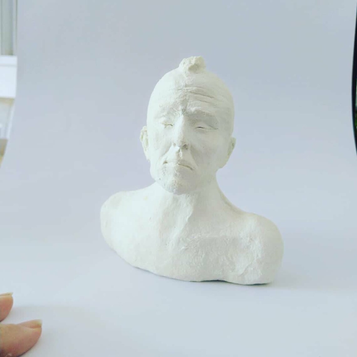 Paper Mache Man Bust - Etsy