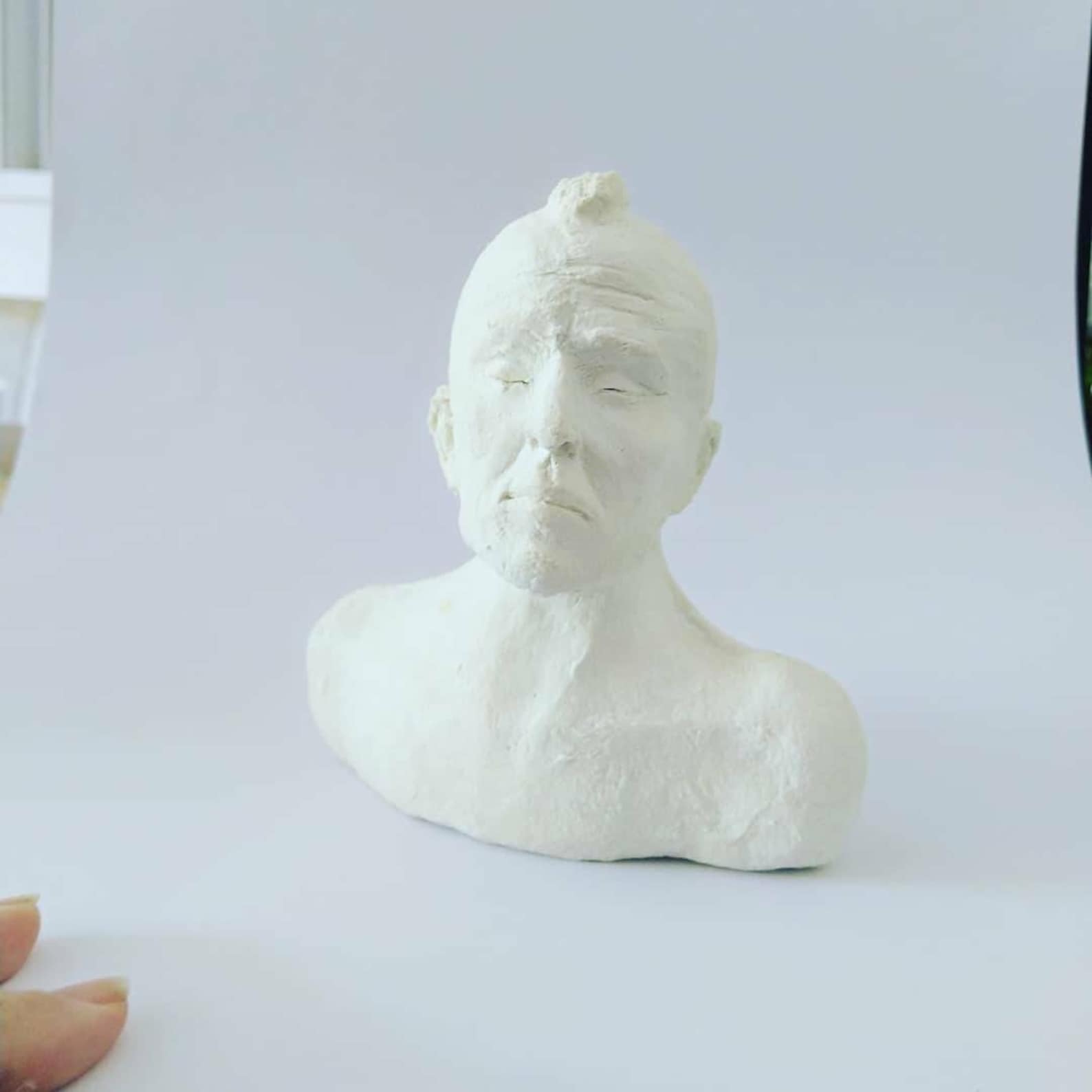 Paper Mache Man Bust - Etsy